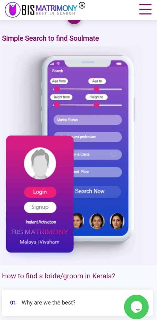 Kerala Matrimony App downloads a platform to search, connect, and find ...